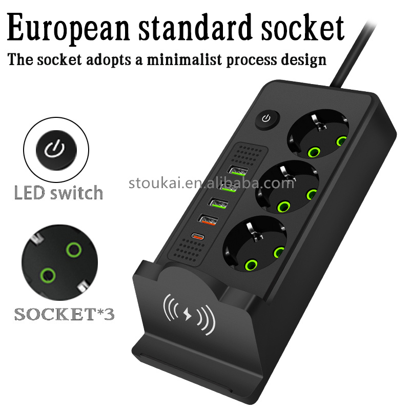 Professional Charging Option Office Use USB Power Socket Extension with ...